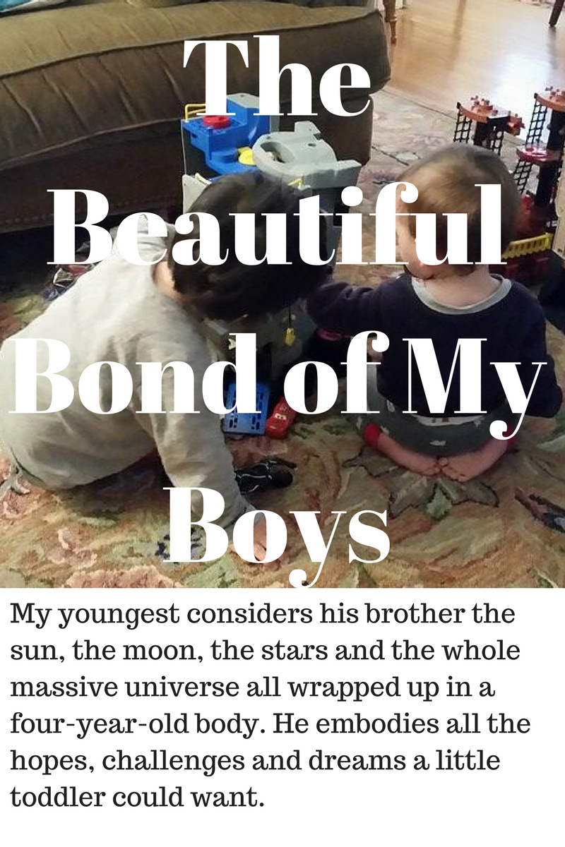 The beautiful bond of my boys | Maybe I'll Shower Today